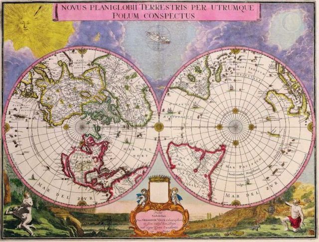 Antique maps of the world (22 photos) - Izismile.com