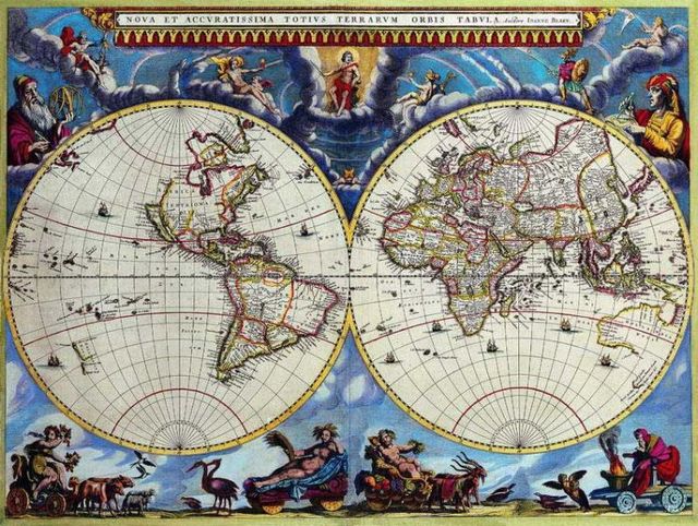 Antique maps of the world (22 photos) - Izismile.com