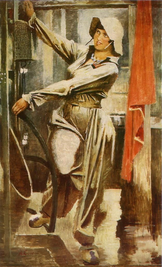 Soviet women drawn by Soviet painters (15 photos) - Izismile.com