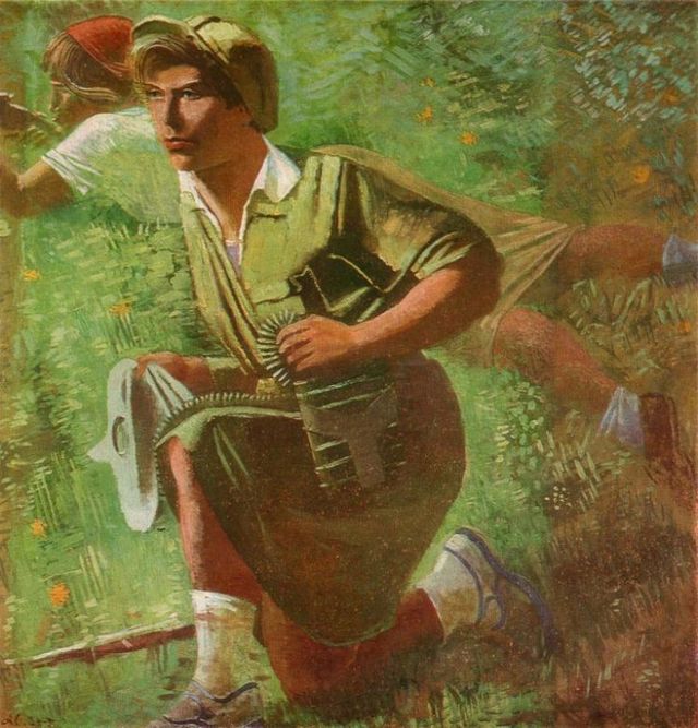 Soviet women drawn by Soviet painters (15 photos) - Izismile.com