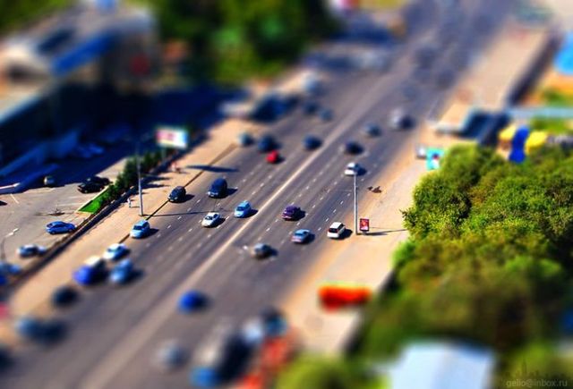 Russian city Novosibirsk with tilt-shift effect (41 pics) - Izismile.com